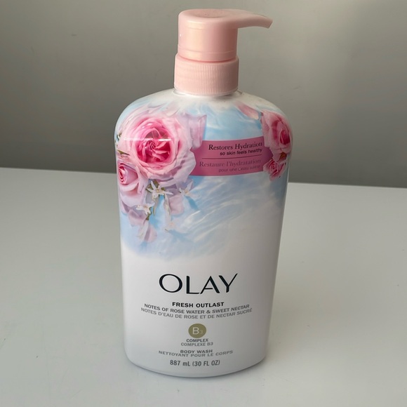 OLAY | Bath & Body | Olay Fresh Outlast Body Wash With Pump 3 Fl Oz ...